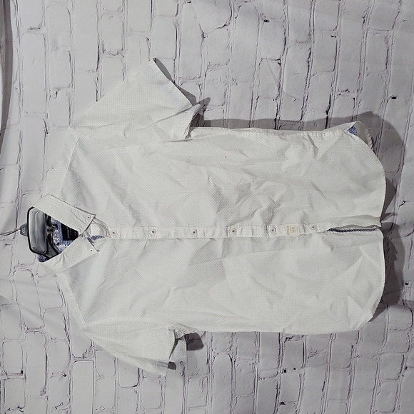 Denim & Flower | Tops | Denim Flower Ricky Singh Slim Fit Blue Dot ...